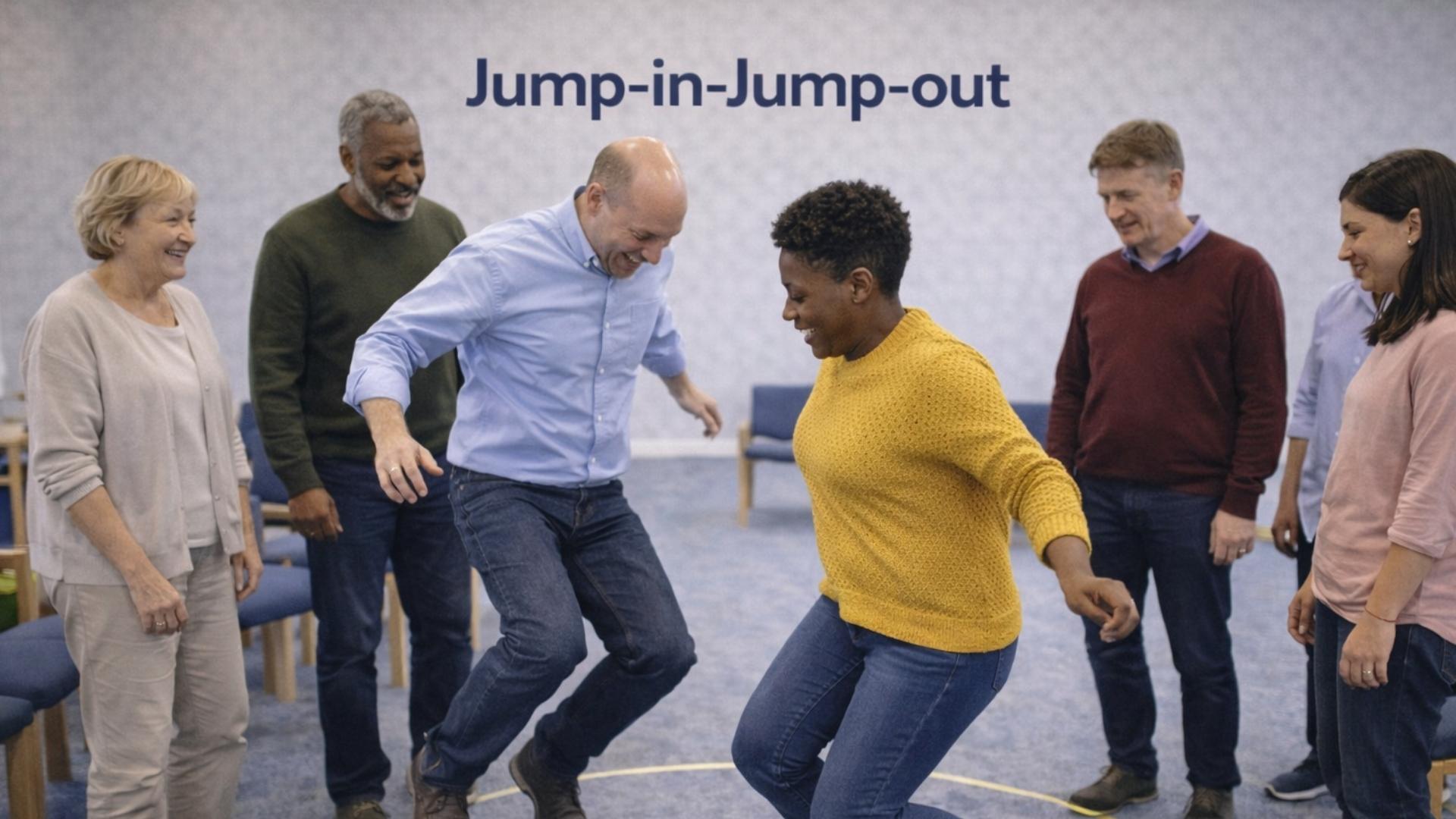 Jump-in-Jump-out: Aktivierung für Unterricht und Training